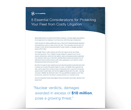Tools & Strategies to Reduce Fleet Risk | SambaSafety