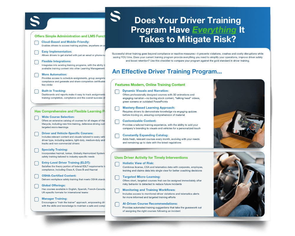 Driver Training Resource Hub